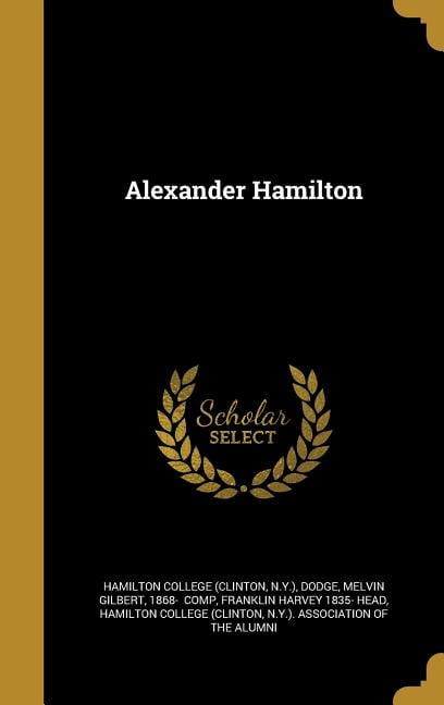 Alexander Hamilton (Hardcover) - Walmart.com