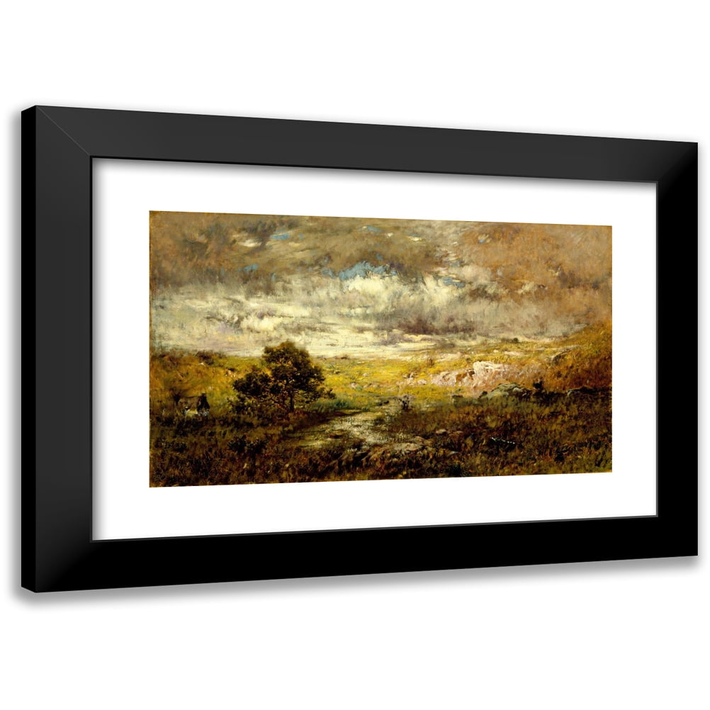 Alexander Helwig Wyant 18x12 Black Modern Framed Museum Art Print ...