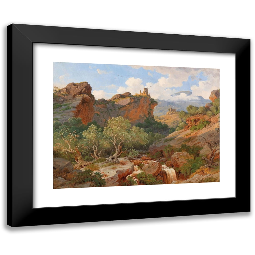 Alexander Herrmann 18x15 Black Modern Framed Museum Art Print Titled ...