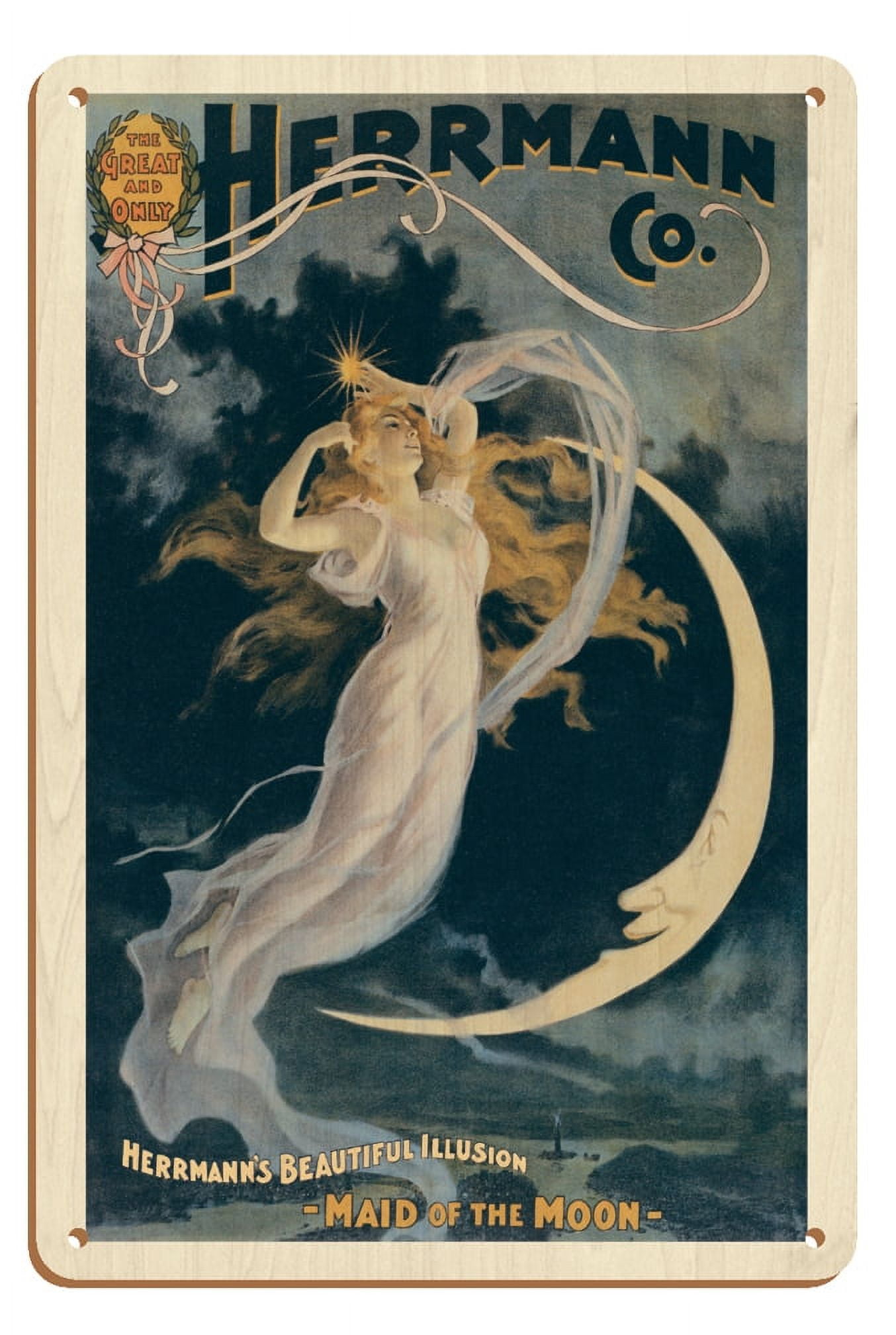Alexander Herrmann’s Beautiful Illusion - Maid of the Moon - Vintage ...