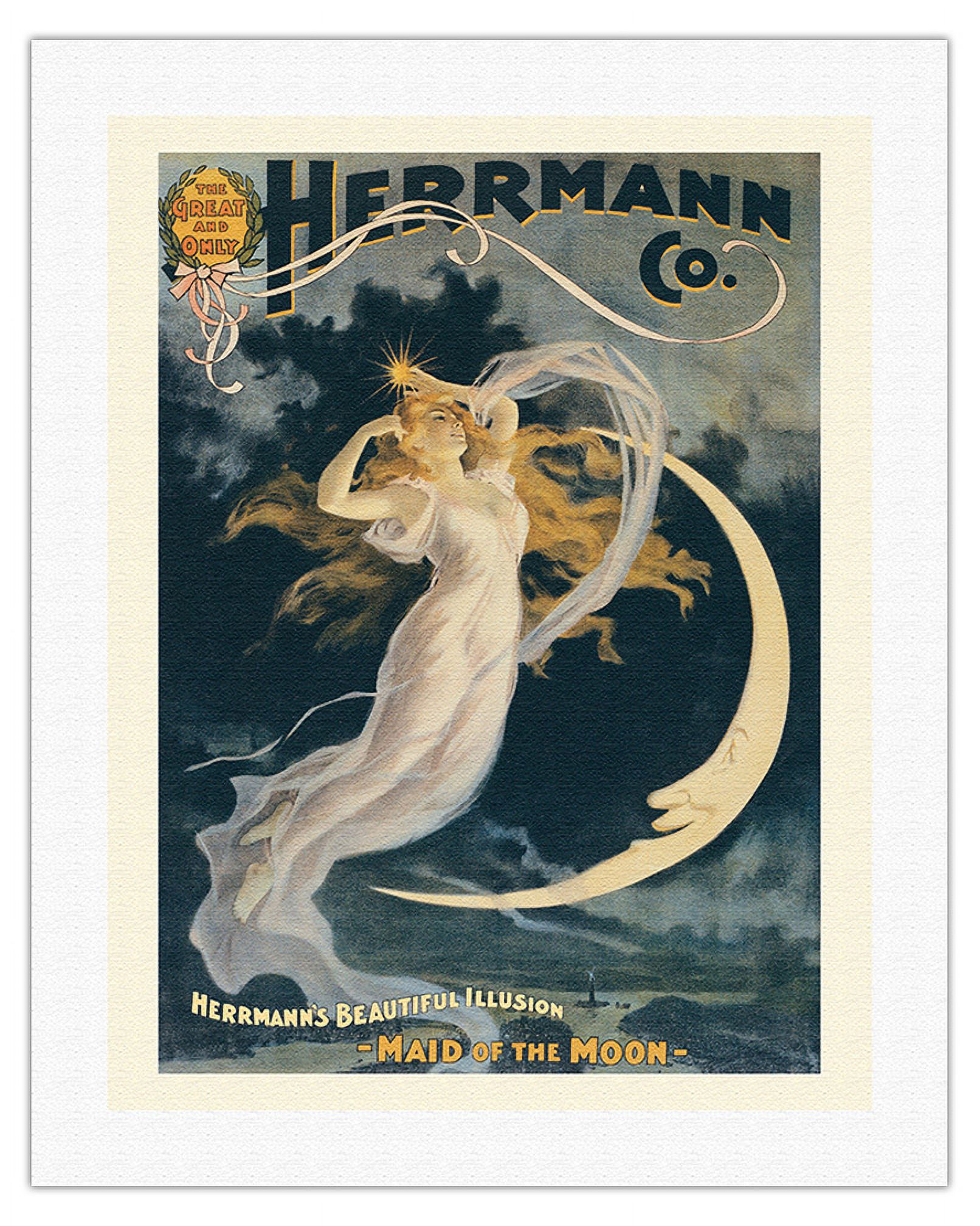 Alexander Herrmann’s Beautiful Illusion - Maid of the Moon - Vintage ...