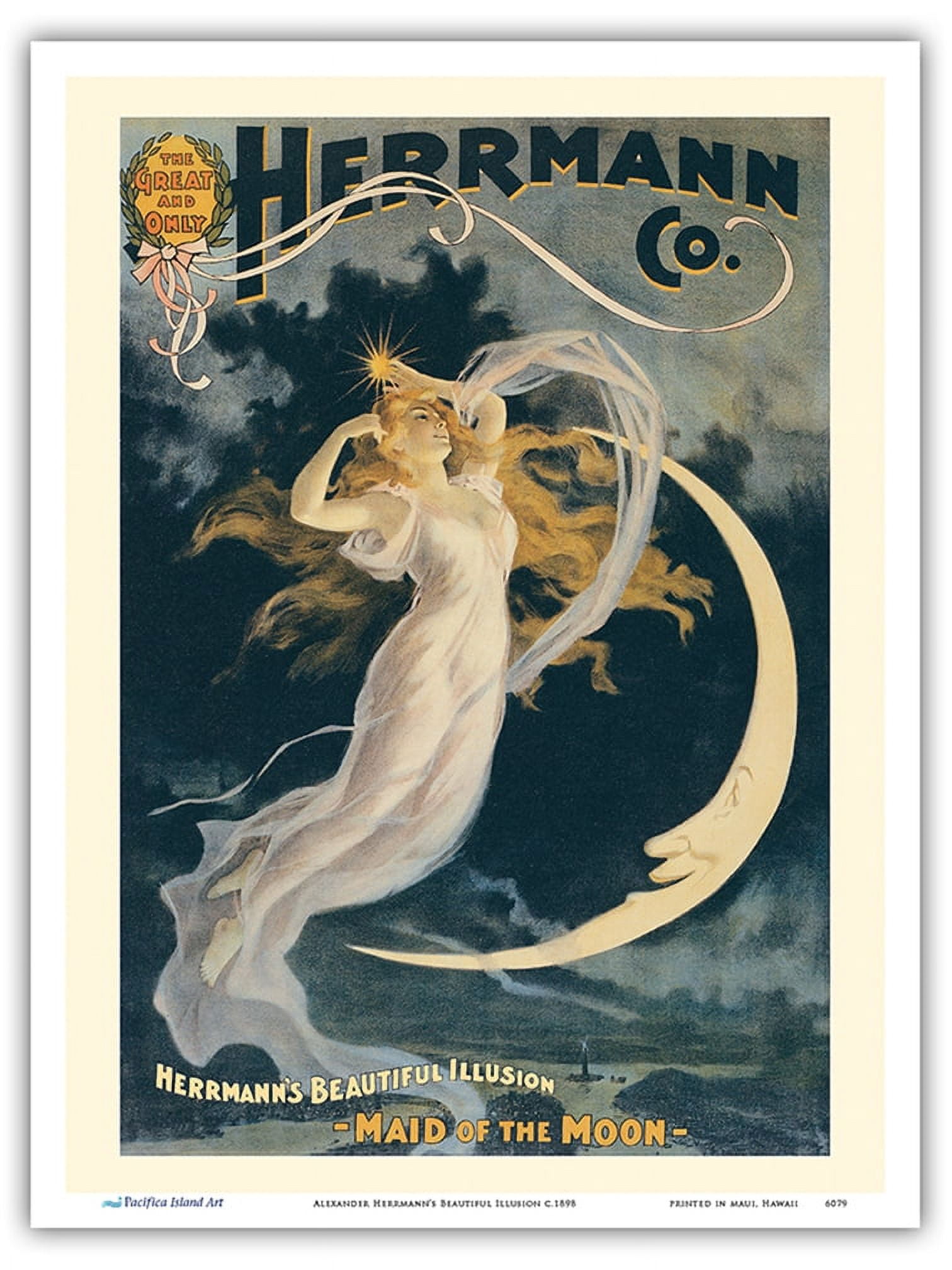 Alexander Herrmann’s Beautiful Illusion - Maid of the Moon - Vintage ...