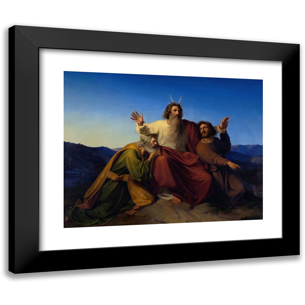 Alexander Heubel 18x15 Black Modern Framed Museum Art Print Titled ...