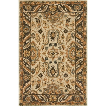 Alexander Home Madeline Wool Hand-hooked Traditional Area Rug 9'3" x 13 ...