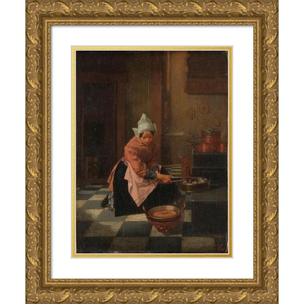 Alexander Hugo Bakker Korff 19x24 Gold Ornate Framed and Double Matted ...
