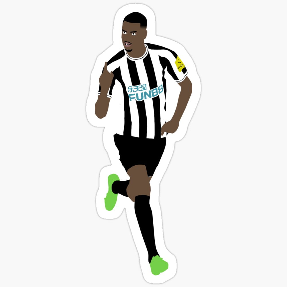 Alexander Isak - Nufc Sticker Phone Decal Water Bottle Stickers Car ...