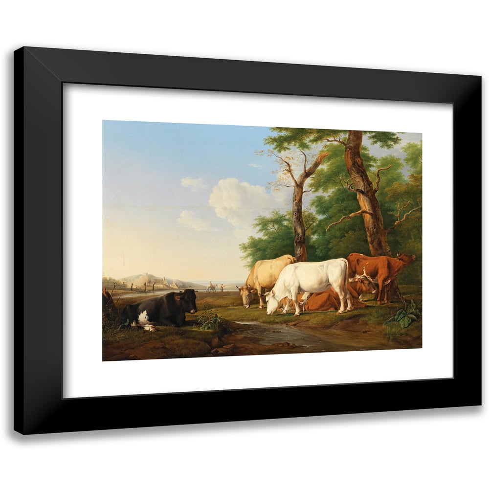 Alexander Johann Dallinger von Dalling 14x12 Black Modern Framed Museum ...