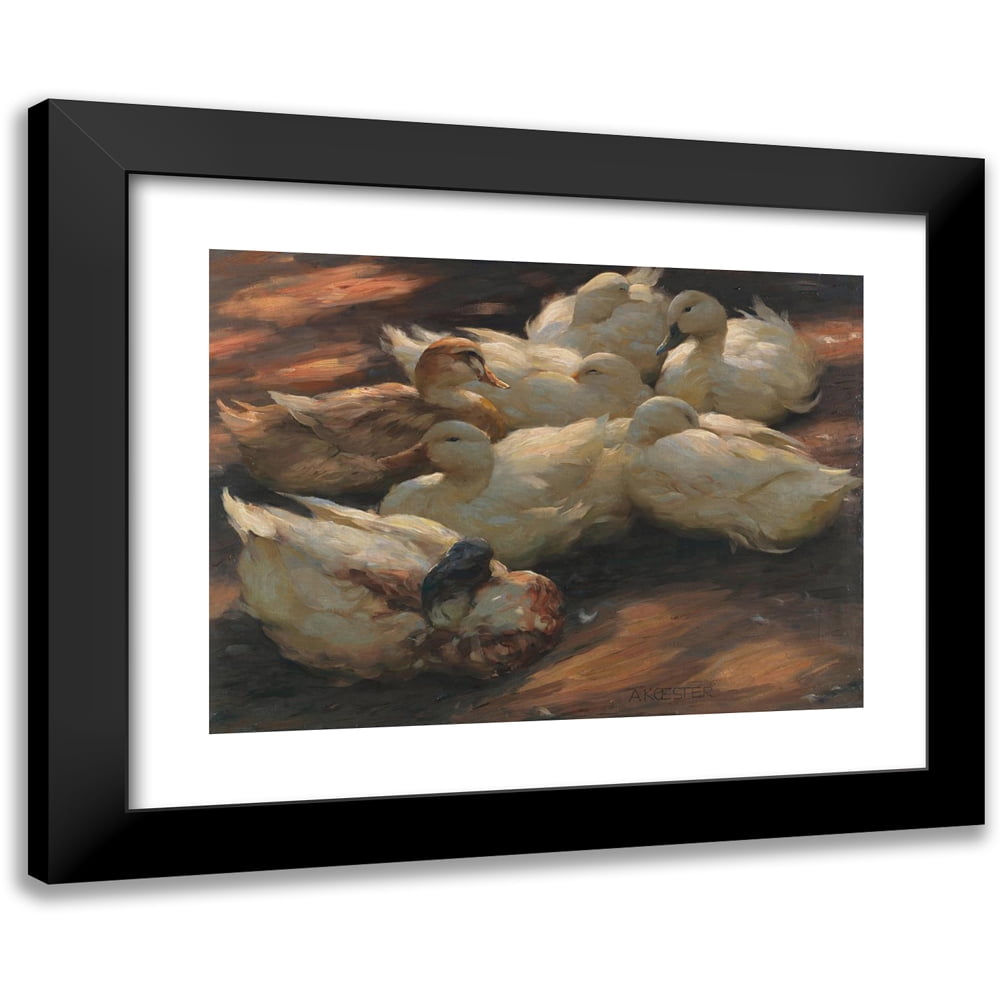 Alexander Koester 18x14 Black Modern Framed Museum Art Print Titled ...