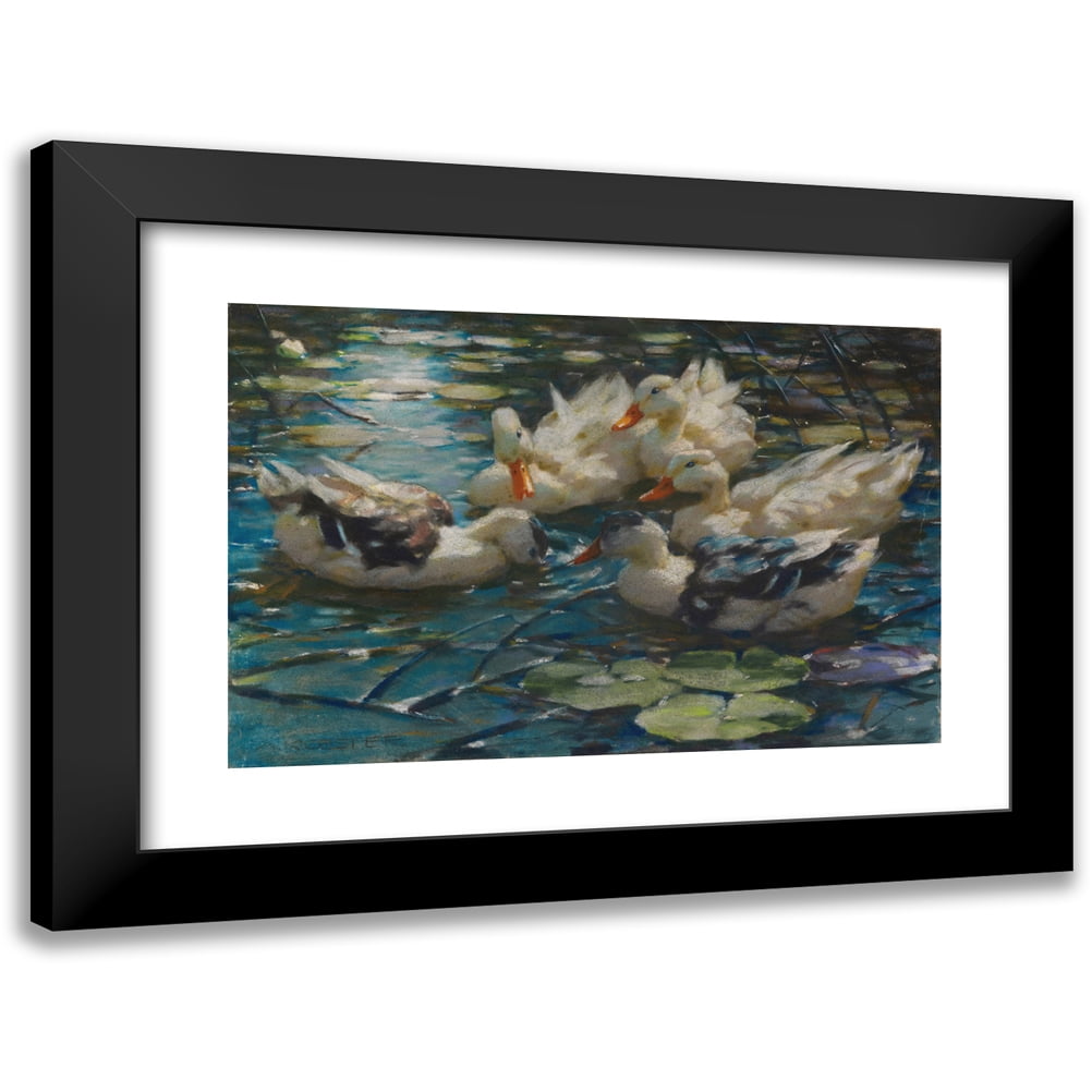 Alexander Koester 24x17 Black Modern Framed Museum Art Print Titled ...