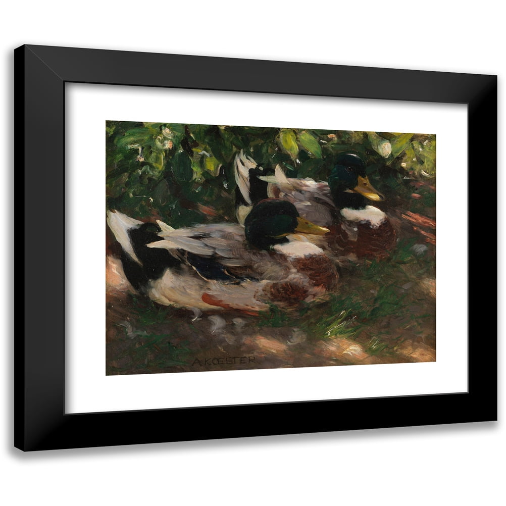 Alexander Koester 24x19 Black Modern Framed Museum Art Print Titled ...