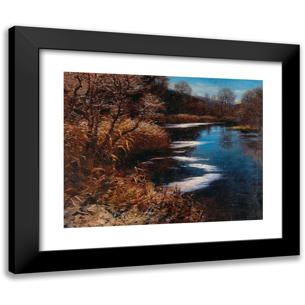 Alexander Koester 24x20 Black Modern Framed Museum Art Print Titled ...