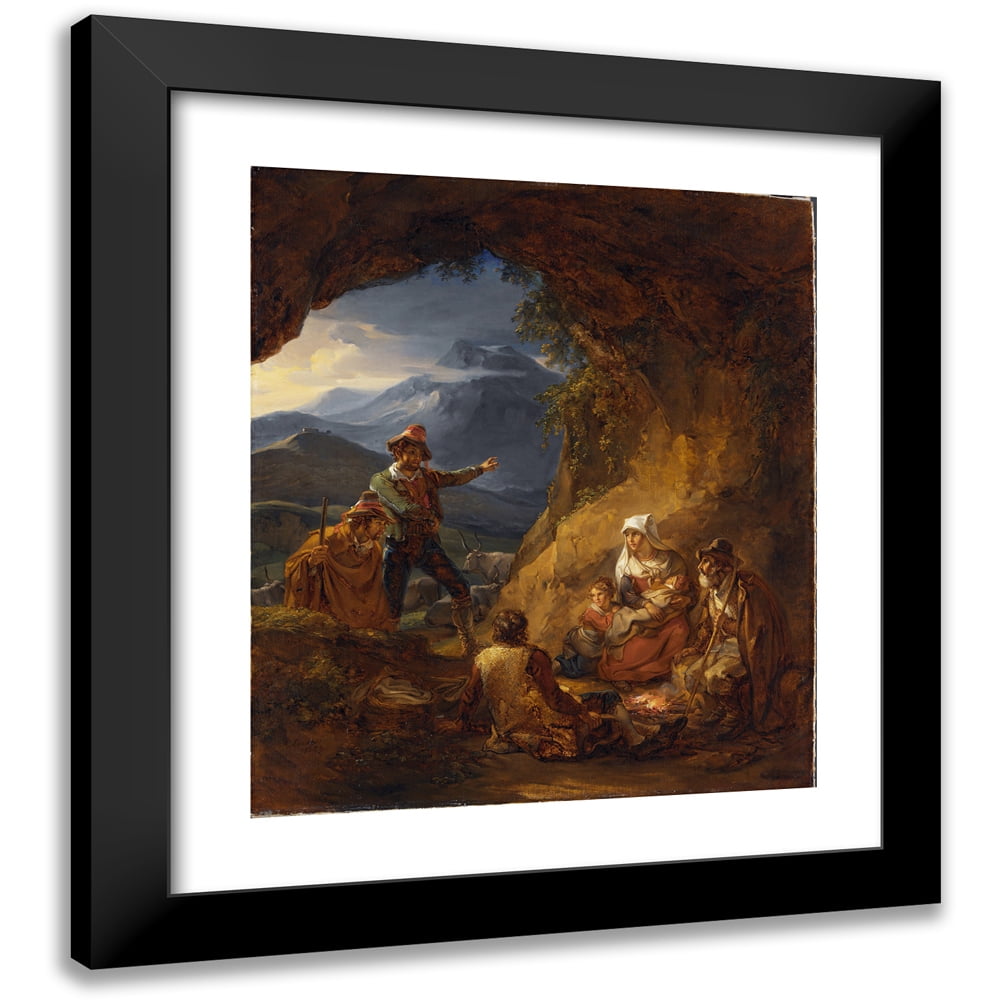 Alexander Lauréus 12x14 Black Modern Framed Museum Art Print Titled ...