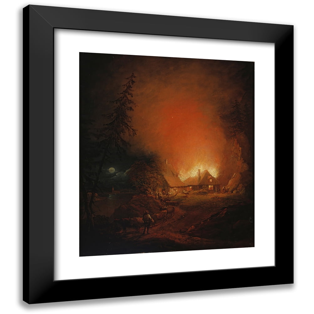 Alexander Lauréus 12x14 Black Modern Framed Museum Art Print Titled ...