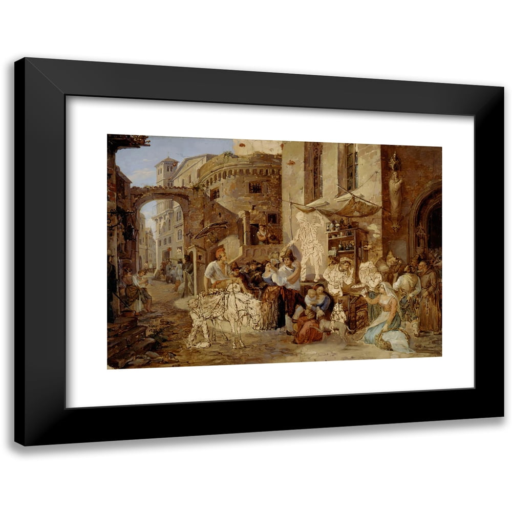 Alexander Lauréus 14x11 Black Modern Framed Museum Art Print Titled ...