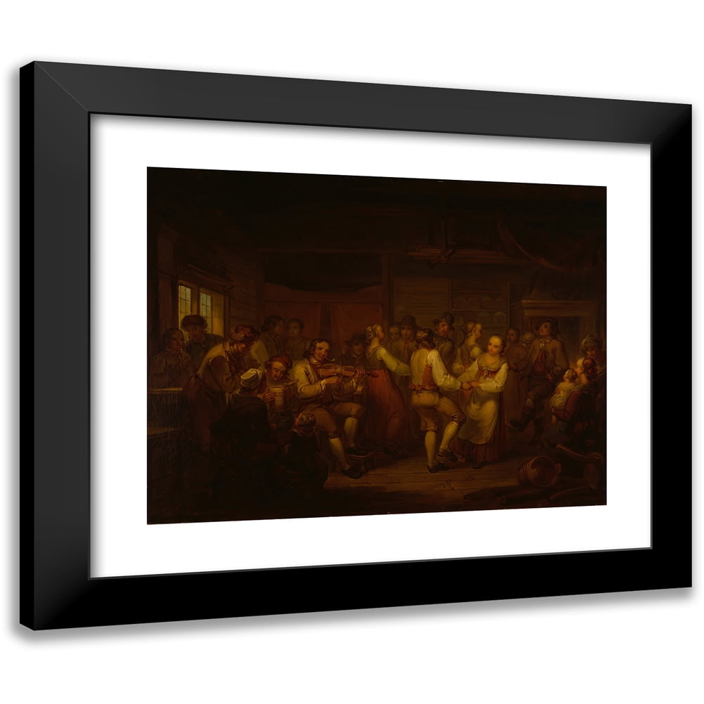 Alexander Lauréus 24x20 Black Modern Framed Museum Art Print Titled - A ...