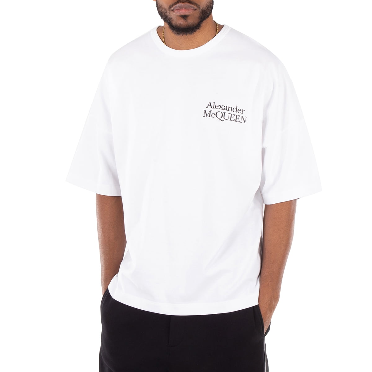Alexander McQueen Exploded Logo T-shirt, Size Large - Walmart.com