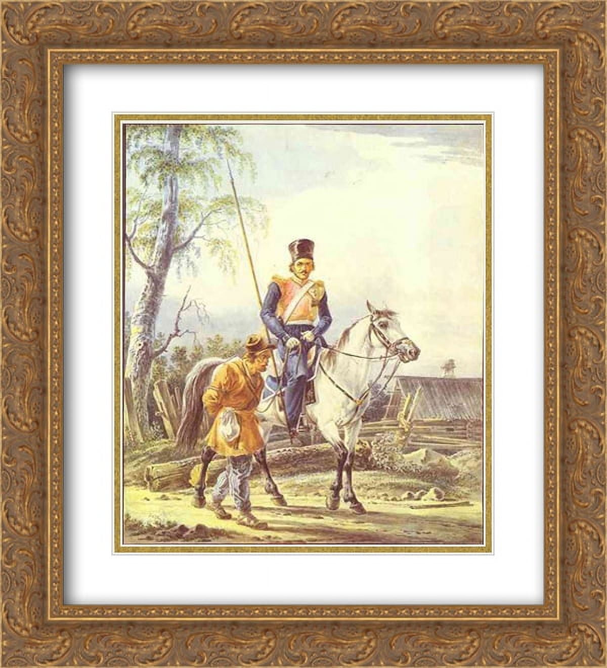 Alexander Orlowski 2x Matted 20x24 Gold Ornate Framed Art Print 'A ...