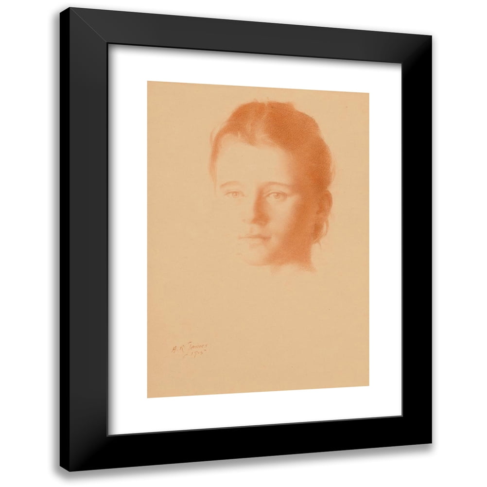 Alexander Robertson James 14x18 Black Modern Framed Museum Art Print ...