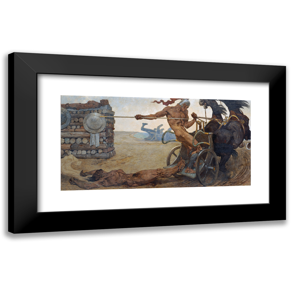 Alexander Rothaug 18x11 Black Modern Framed Museum Art Print Titled ...