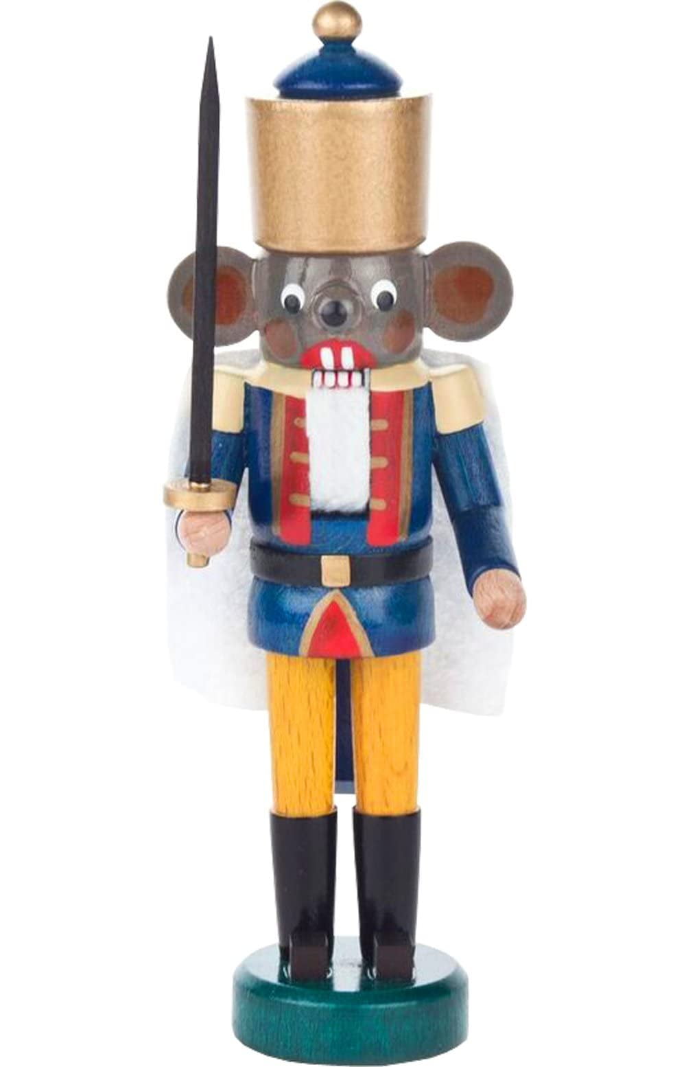 Alexander Taron 071-187 Dregeno Mini Nutcracker - Mouse King - 5.5" H x ...