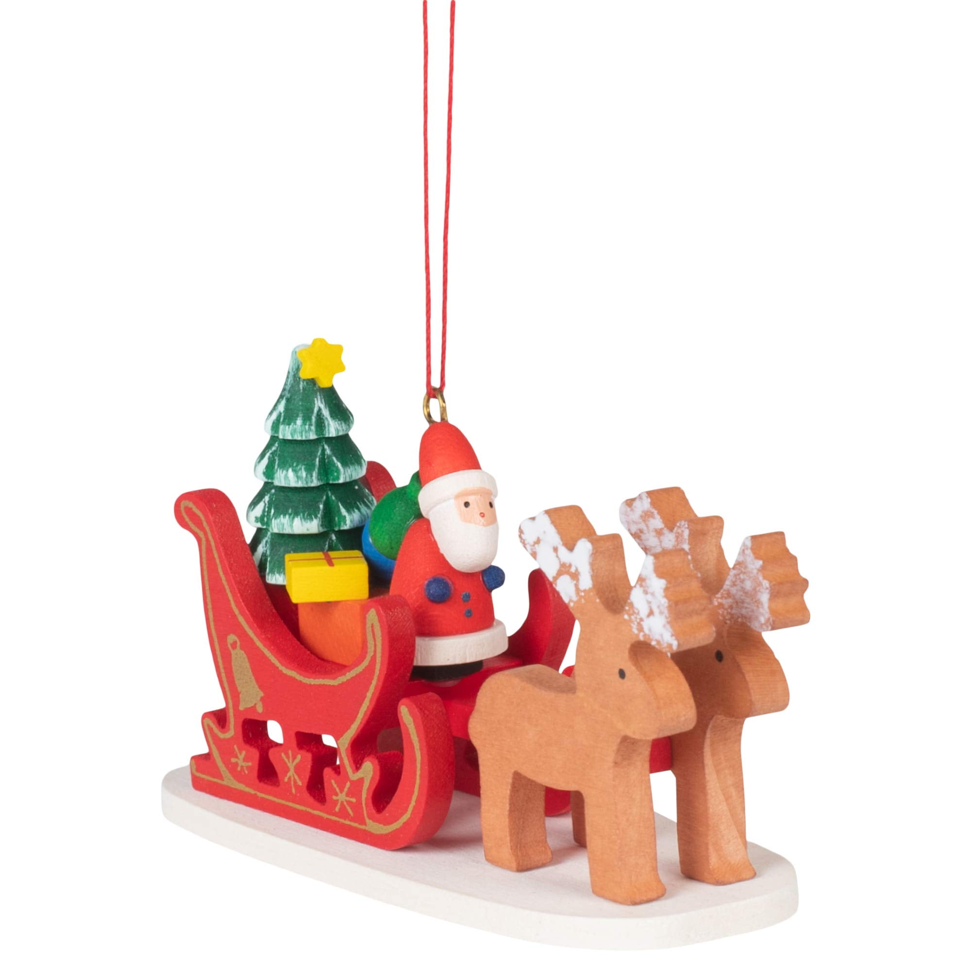 Alexander Taron 10-0636 Christian Ulbricht Ornament - Santa Claus Sled ...