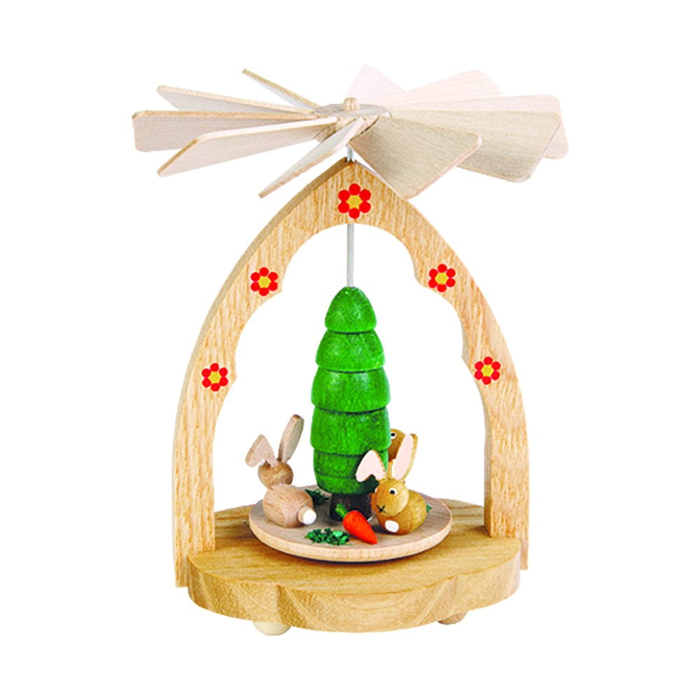 Alexander Taron 1712 Richard Glaesser Mini Pyramid-Rabbits-4.25" H W x ...