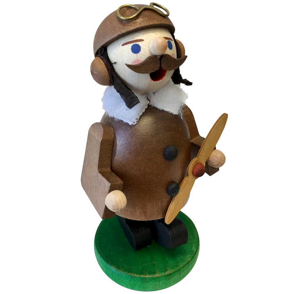 RICHARD GLAESSER Incense Burner - Old-time Aviator - Walmart.com