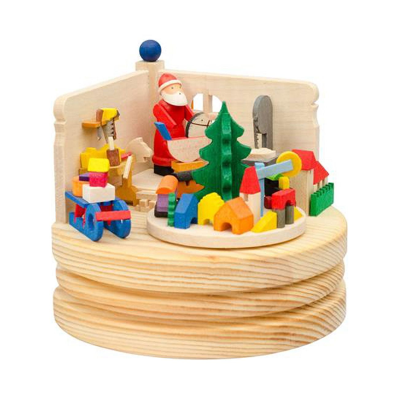 Alexander Taron 3.75" Graupner Santa Workshop Christmas Music Box ...