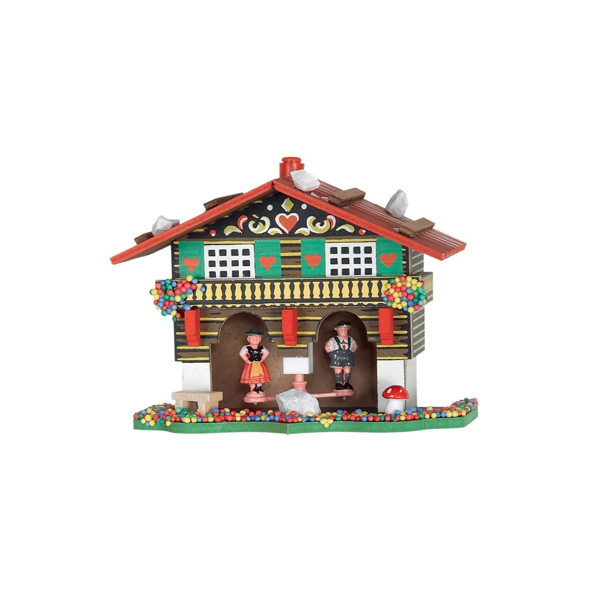 Alexander Taron Engstler Deluxe Weather House with Thermometer - 4 ...