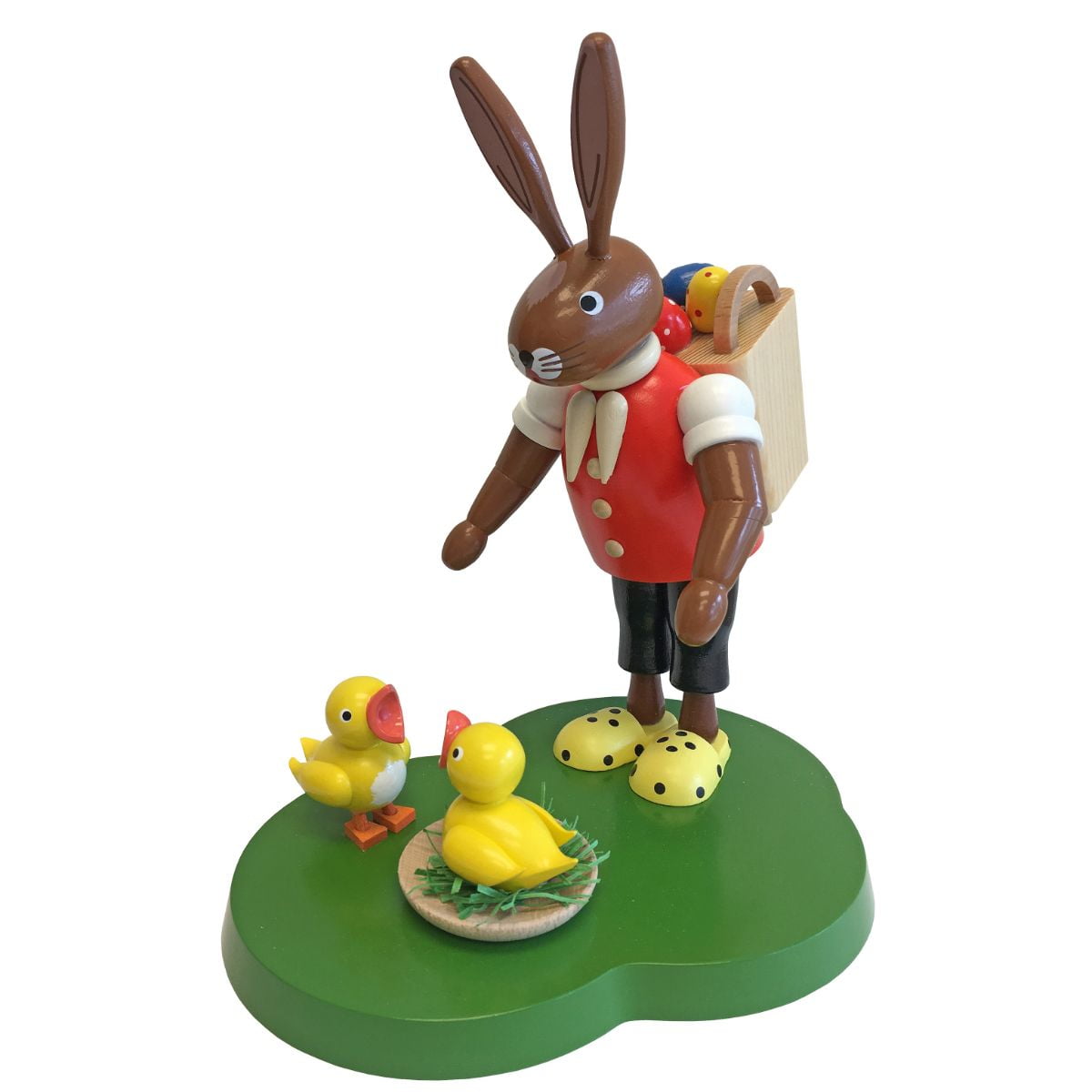 Alexander Taron 7.25" Richard Glaesser Bunny Easter Figure with Basket ...