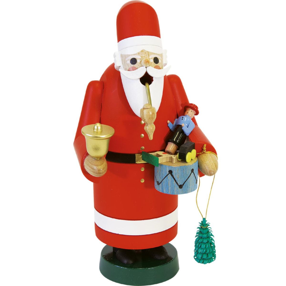 Alexander Taron 7" Red, White, and Green Santa Decorative Incense ...