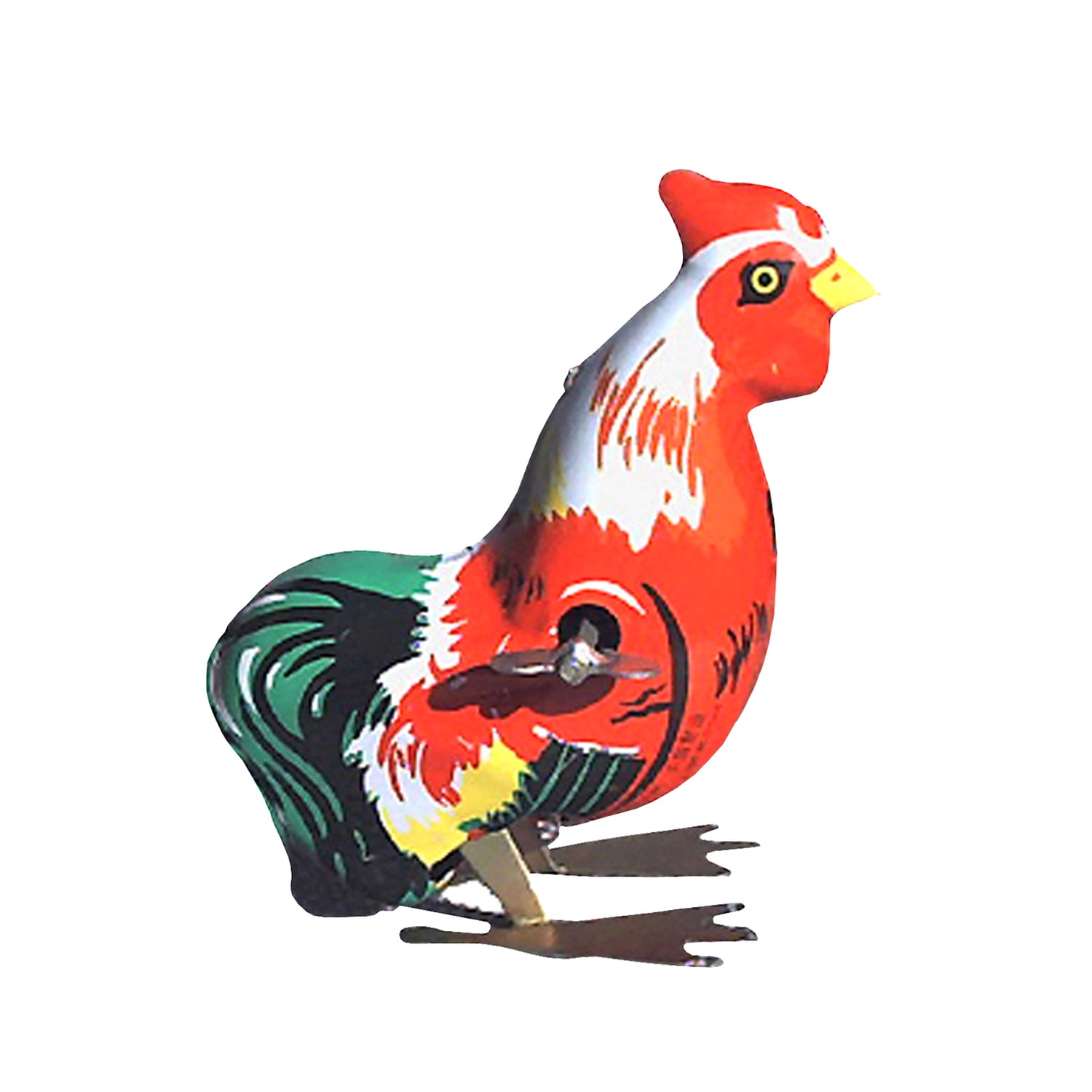 Alexander Taron Collectible Decorative Tin Toy Hopping Rooster ...