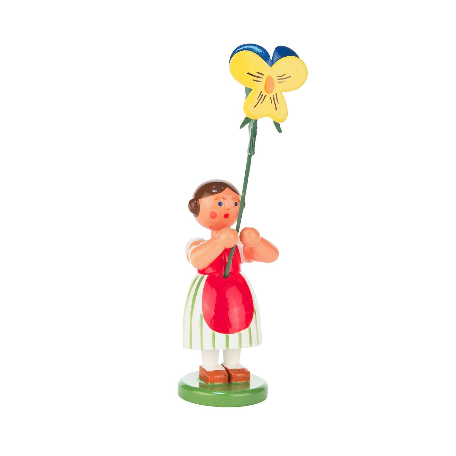 Alexander Taron 4.5" Dregeno Pansy Flower Girl Easter Figurine ...