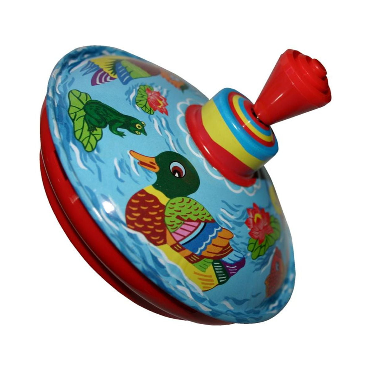 Alexander Taron Old Style Spinning Top Collectible Tin Toy - 5.5 ...