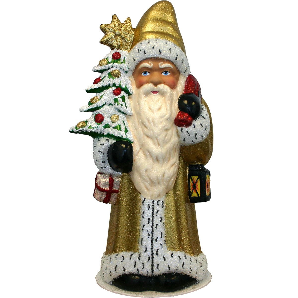 SANTA-GOLD/TREE/PARCEL EACH - Walmart.com