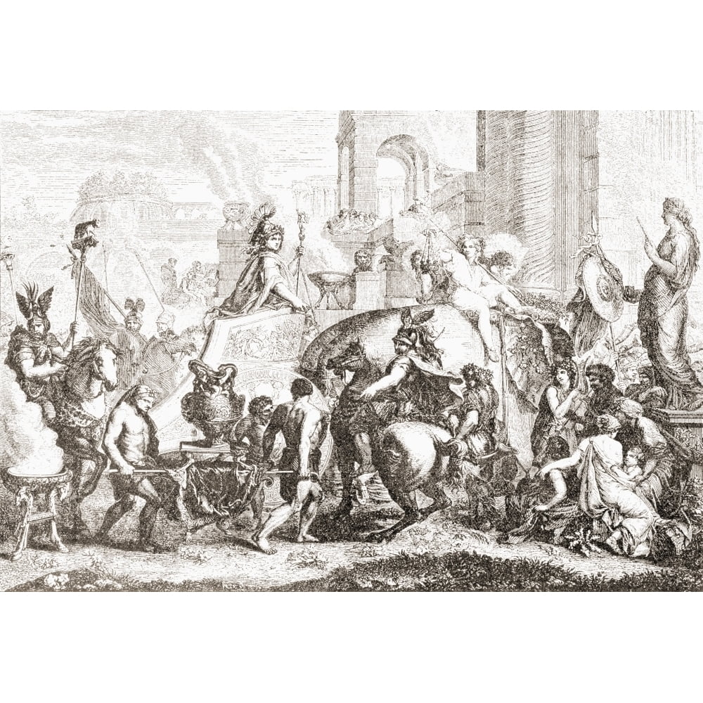 Alexander The Great Enters Babylon In 331Bc. Alexander Iii Of Macedon ...