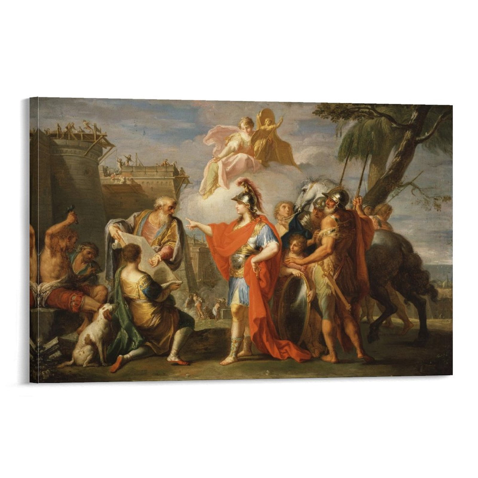 Alexander The Great Poster 4 Painting On Canvas Wall Art Poster Scroll ...