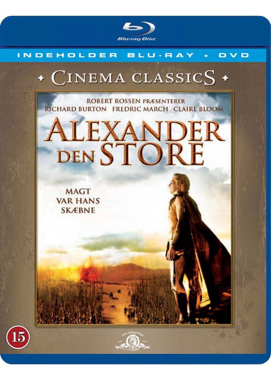 Alexander the Great ( Alejandro Magno ) (Blu-Ray & DVD Combo) [ NON-USA ...