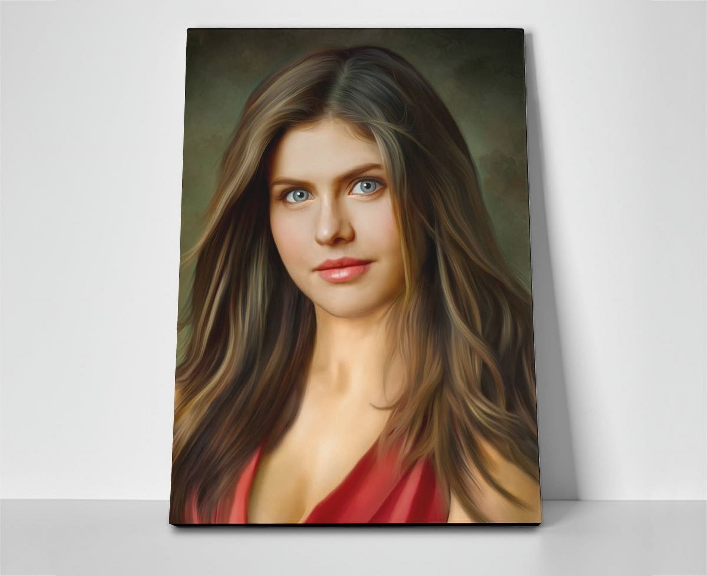 Alexandra Daddario Poster or Wrapped Canvas - Walmart.com