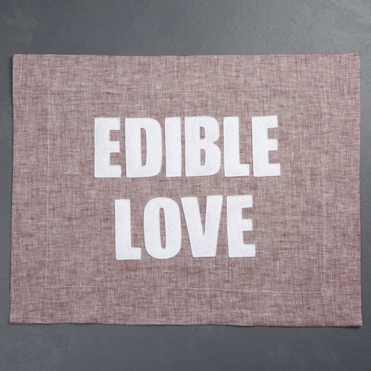Alexandra Ferguson Edible Love Placemat, Purple - Walmart.com