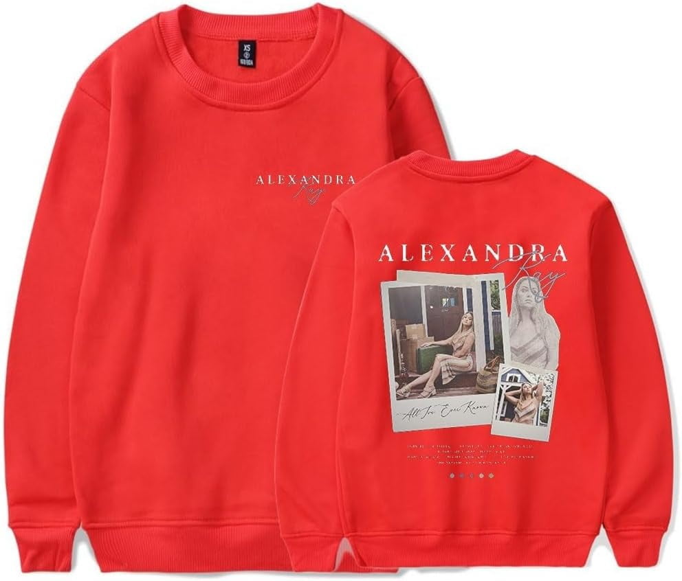 Alexandra Kay 2025 Tour Merch Long Sleeve Sweatshirt Men/Women Casual ...