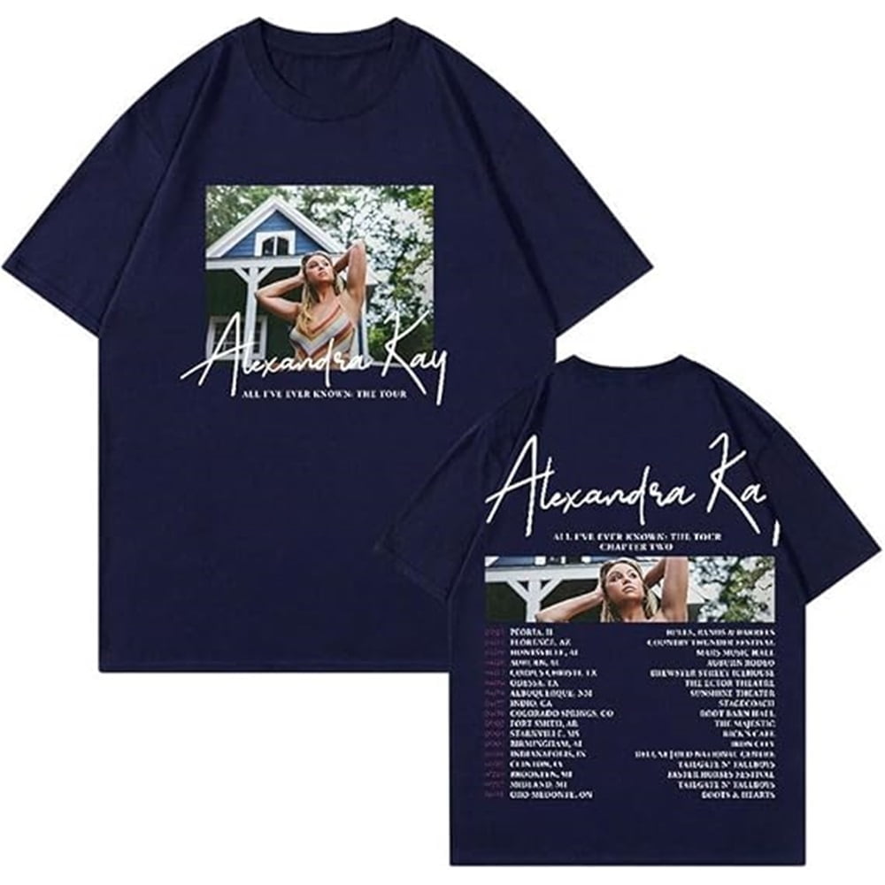 Alexandra Kay All I've Ever Known 2024 Tour Merch T-Shirt Women Men ...