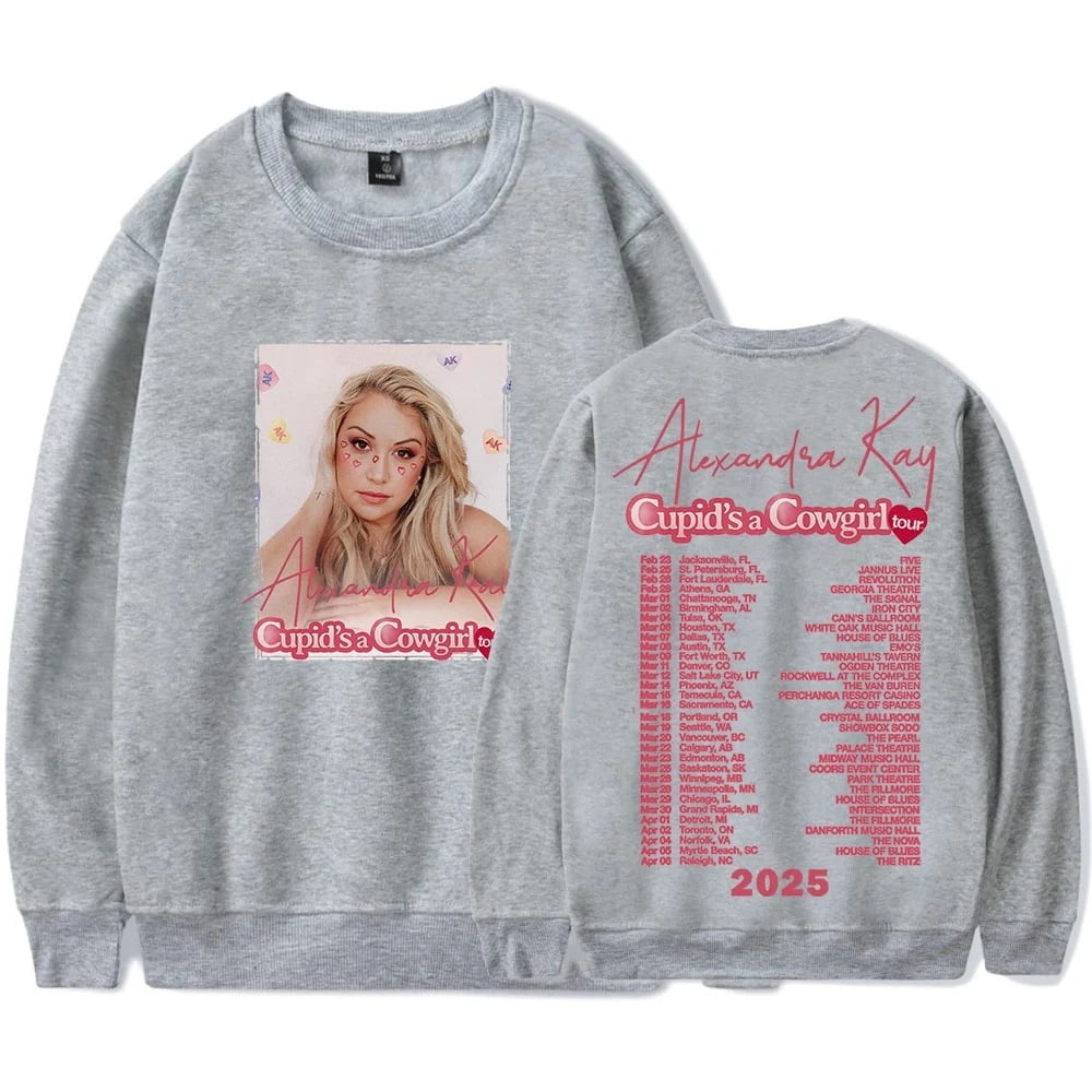 Alexandra Kay Cupid's A Cowgirl Tour Merch Sweatshirt Women Men ...