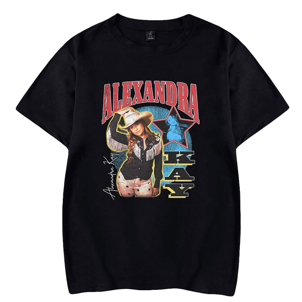 Alexandra Kay Logo Merch T-shirt Short Sleeve Women Men Summer Tee Top ...