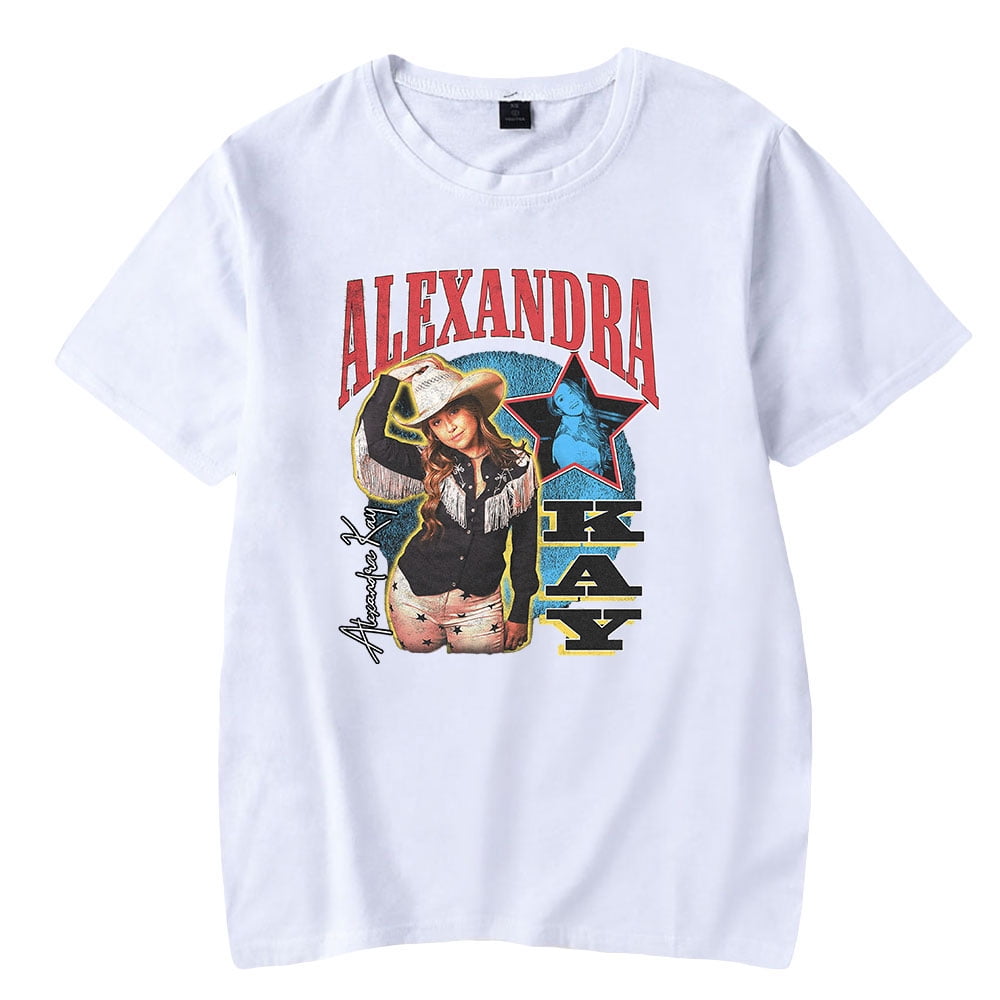 Alexandra Kay Logo Merch T-shirt Short Sleeve Women Men Summer Tee Top ...