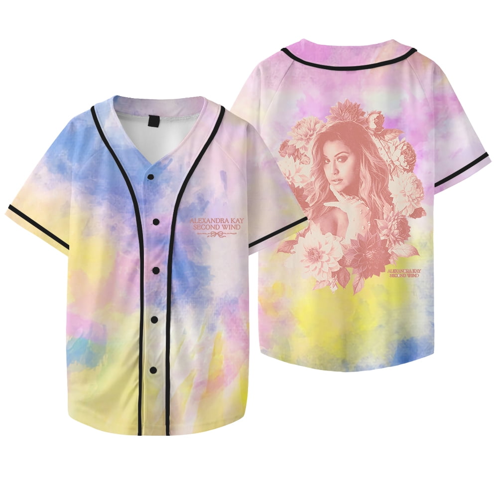 Alexandra Kay Second Wind Baseball Jacket Tee 2025 Tour Merch Women Men ...