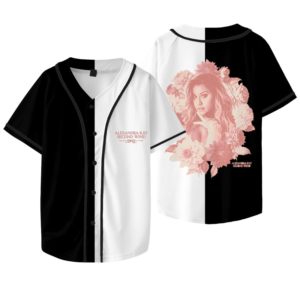Alexandra Kay Second Wind Baseball Jacket Tee 2025 Tour Merch Women Men ...
