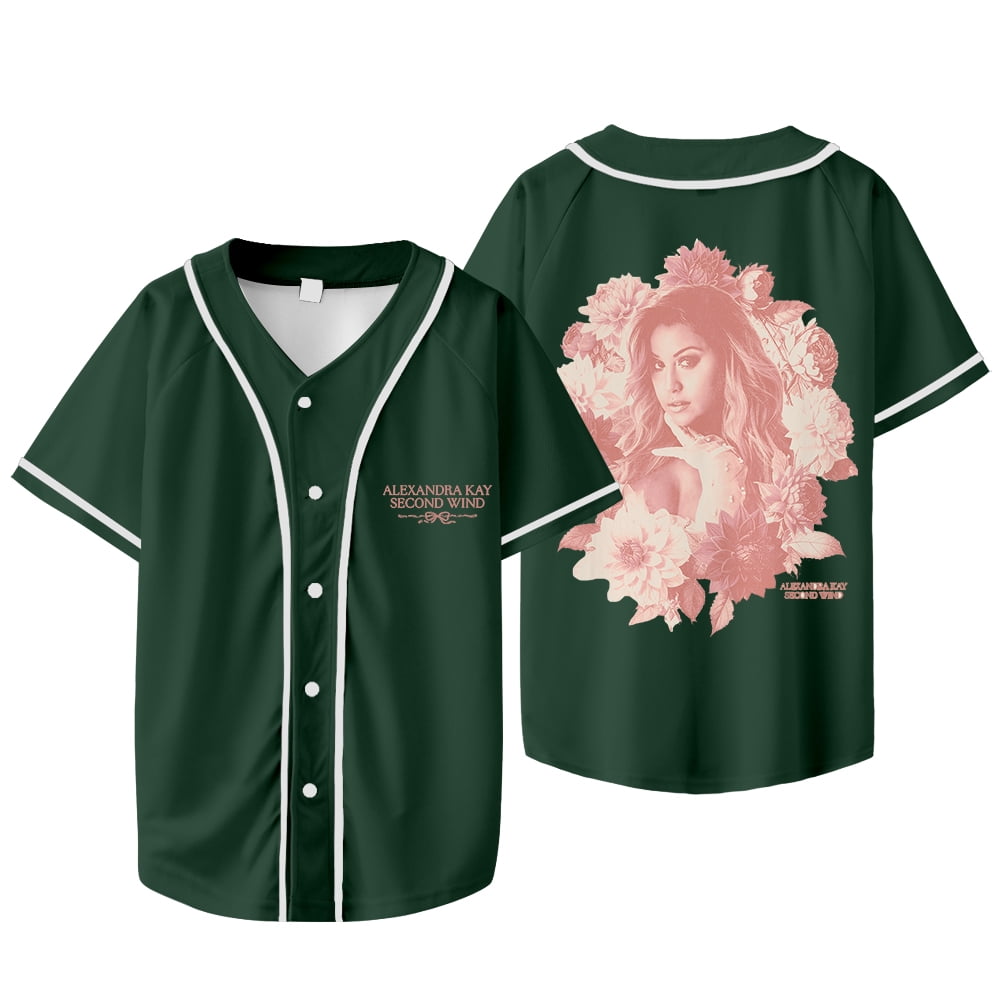 Alexandra Kay Second Wind Baseball Jacket Tee 2025 Tour Merch Women Men ...