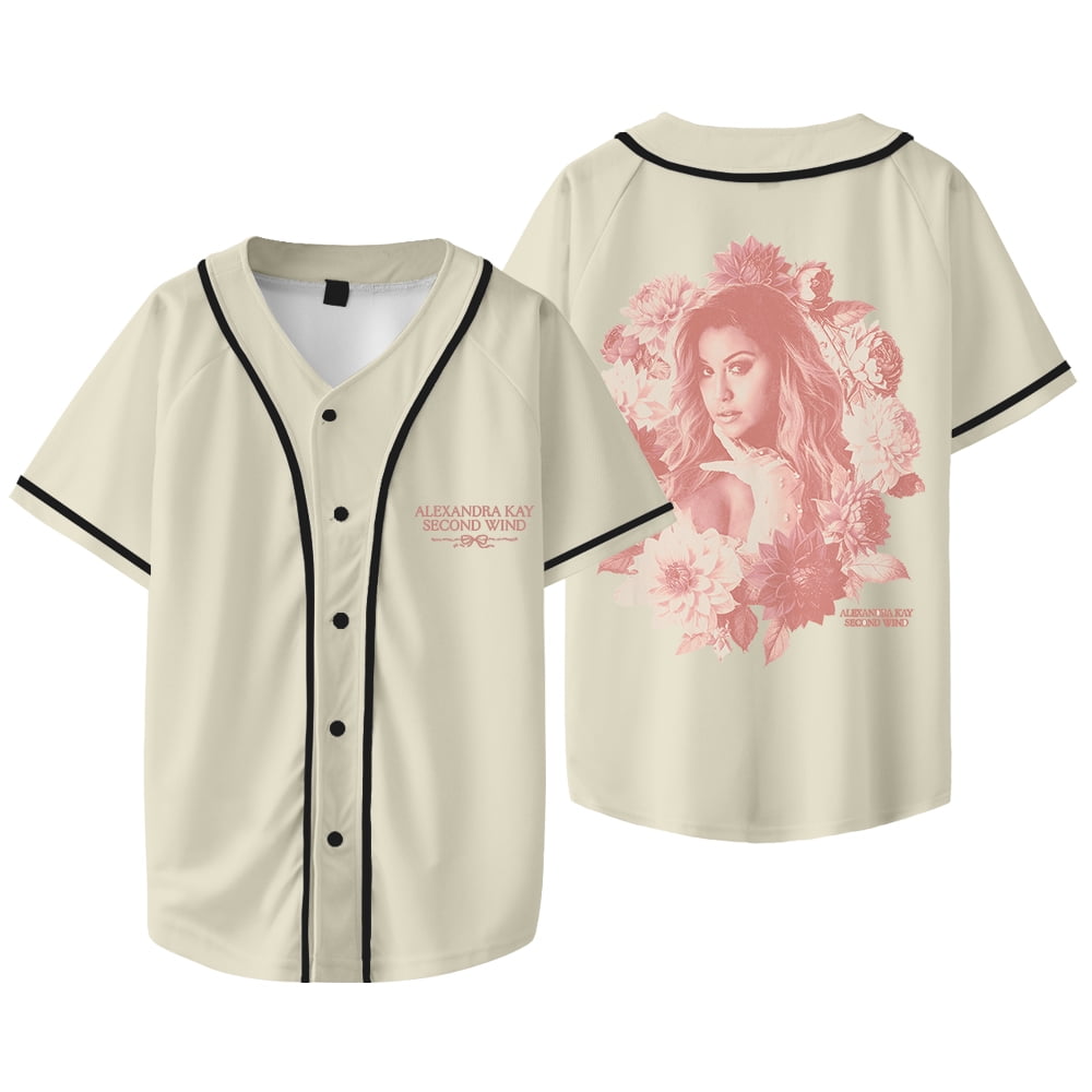 Alexandra Kay Second Wind Baseball Jacket Tee 2025 Tour Merch Women Men ...