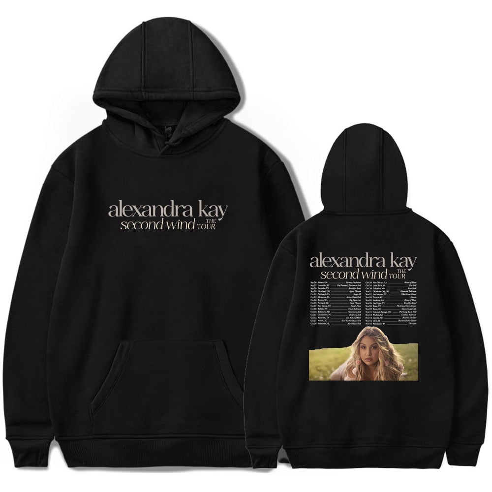 Alexandra Kay Second Wind The Tour Hoodies Women Men Casual Long Sleeve ...